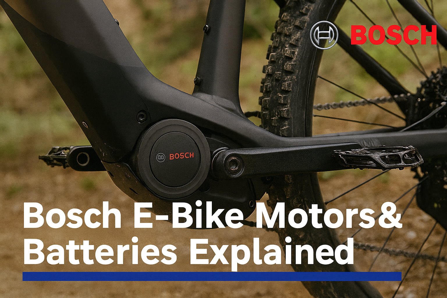 Bosch E-Bike Motors - What's the difference? – All Ride Now